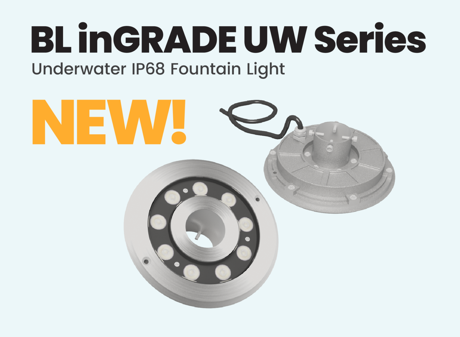 New BL inGRADE Underwater Fountain Light – BL Lighting